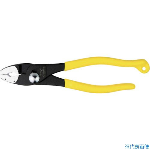 オレンジブック トラスコ中山　TRUSCOTTC ぷらイヤーバネ付き150mm 〔品番:PL150SCS〕[ 注番:1134201]特長●樹脂製くわえ部で傷つけずガッチリ掴みます。●ばね付で連続作業の負担を軽減します。●番線カッター付きです...