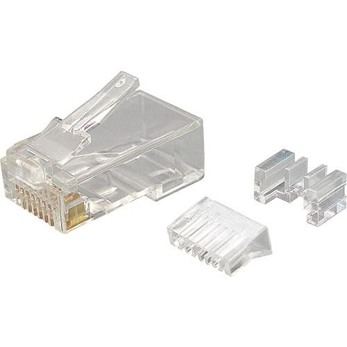 オレンジブック トラスコ中山　TRUSCODENSAN カテゴリー6モジュラープラグ 〔品番:MJT808S〕[ 注番:1135098]特長●作業のしやすい3ピース構造です。仕様●種類：カテゴリ6仕様2●電設用品材質/仕上セット内容/付属品...