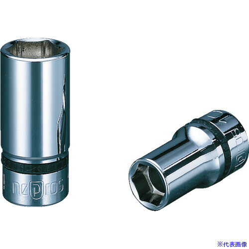 オレンジブック トラスコ中山　TRUSCOnepros 9.5sq.セミディープソケット(六角) 対辺寸法7mm 差込角9.5mm 全長35mm 〔品番:NB3M07〕[ 注番:1135339]特長●接触面をより大きくすることで薄肉部への応...