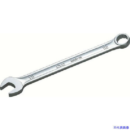 オレンジブック トラスコ中山　TRUSCOKTC コンビネーションレンチ 対辺寸法7mm 〔品番:MS207F〕[ 注番:1135355]特長●めがね側口径部は応力の集中を防ぐことでボルト・ナットのエッジを傷めにくくし、より確実な締め付け・...