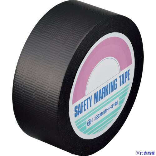 オレンジブック トラスコ中山　TRUSCO緑十字 マット固定用テープ 黒 MAK−50 50mm幅×50m 手切り可能タイプ PE 〔品番:262002〕[ 注番:1137965]特長●人や台車などによるズレを防止するマット固定用のテープで...