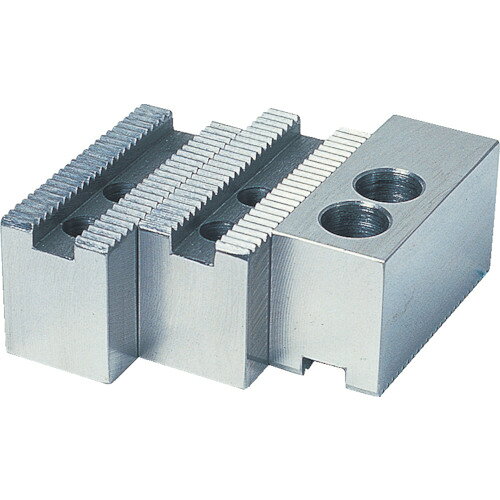 オレンジブック トラスコ中山　TRUSCOTRUSCO 生爪豊和用 HO1MA用 チャック5インチ P1.5 〔品番:HO1MA51.5〕[ 注番:1140582]特長●修正削りが容易で、しかも適当な硬さを持っているS45C鋼を使用していま...