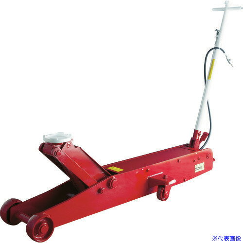オレンジブック トラスコ中山　TRUSCOMASADA エアーサービスジャッキ 〔品番:ASJ100ML〕[ 注番:1141112]特長●エアポンプを装備し、プッシュボタンを押すだけの簡単操作で作業効率が向上、狭い場所での操作が容易です。●...