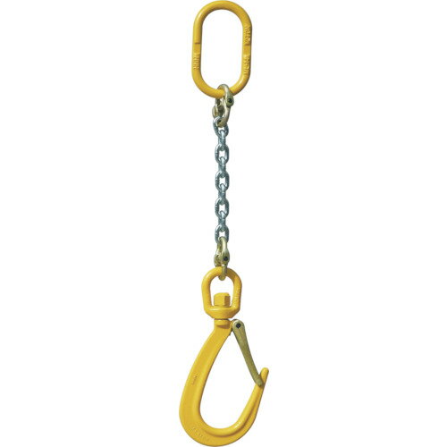 オレンジブック トラスコ中山　TRUSCOHHH チェーンフック3t(YF3付) 〔品番:CYF3〕[ 注番:1142083]特長●フック、チェーン、リングを接続済みですのですぐにご使用いただけます。●スイベルファンドリーフックはワイヤーや...