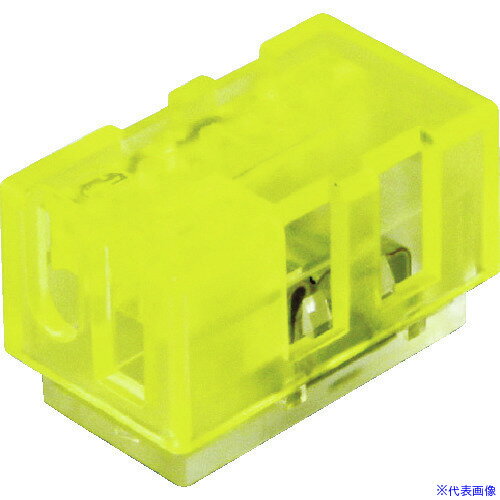 オレンジブック トラスコ中山　TRUSCOニチフ 圧接形終端コネクタ NDE 0512 〔品番:NDE0512〕[ 注番:1142142]特長●より線（圧接）と単線（差込）の終端接続が可能です。●より線の圧接接続は市販のプライヤで簡単にでき...