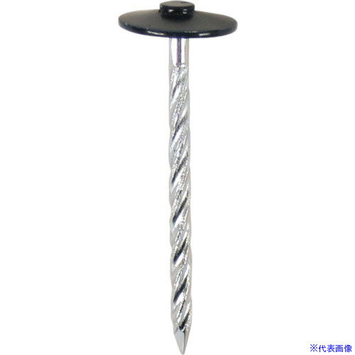 オレンジブック トラスコ中山　TRUSCODAIDOHANT カラー傘釘 20本入 ♯13×41 ダークブルー 〔品番:10176079〕[ 注番:1142648]特長●波板や板金の色に合わせて施工できます。用途●波板や板金の取り付けに。仕...