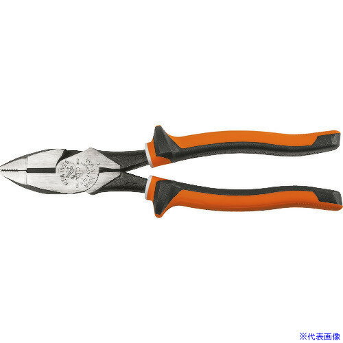 オレンジブック トラスコ中山　TRUSCOKLEIN 絶縁ペンチ 220mm 〔品番:2138NEEINS〕[ 注番:1142930]特長●先端が網目状に加工されており、しっかりとつかむことができます。●絶縁が損なわれる恐れを示す警告信号を...