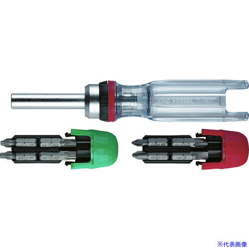 オレンジブック トラスコ中山　TRUSCOVESSEL ラチェットドライバー 16本組 TD‐6816MG 〔品番:TD6816MG〕[ 注番:1143050]特長●ビット差替式の本締め対応・ラチェットドライバーです。●1本に［［＋］］、［...