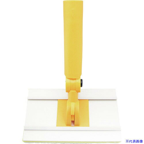 オレンジブック トラスコ中山　TRUSCOKOWA コテバケ ハンドル可動式 165mm 〔品番:11328〕[ 注番:1145799]特長●広く平らな面(室内壁、床、天井、浴室、平トタン)の塗装に便利です。●適度な角度にハンドルを曲げるこ...