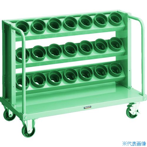 オレンジブック トラスコ中山　TRUSCOTRUSCO ツーリングワゴン HSK100A BT50 NT50兼用 3段 21個収納 〔品番:VTLWD38〕[ 注番:1146132]特長●フレームの角度を2段階で調整することができます。●脱...