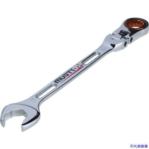 オレンジブック トラスコ中山　TRUSCOMUSTTOOL ダブルフレキ軽量ギアレンチ 14mm IM−DFGK14 〔品番:12445〕[ 注番:1146683]特長●2段階に曲がるダブルフレキシブル構造で狭い場所での使用時に抜群の操作性...