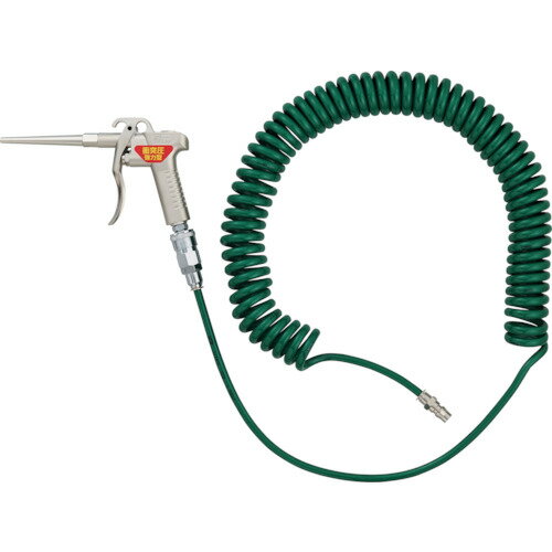 オレンジブック トラスコ中山　TRUSCOWTB コイルエアダスターガンセット 〔品番:E801B07SP〕[ 注番:1148392]特長●ホース両端金具はユニバーサルに回ります。●取外しが簡単なフィッティングタイプで作業効率がアップします...