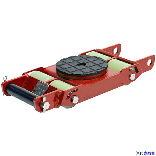 オレンジブック トラスコ中山　TRUSCOイーグル 低床型スマートドーリー 2トン 〔品番:SDL20F〕[ 注番:1148663]特長●機械などの運搬作業をスマートに行うための重量物運搬ローラーの低床タイプです。●スチールタイプで最低床ク...