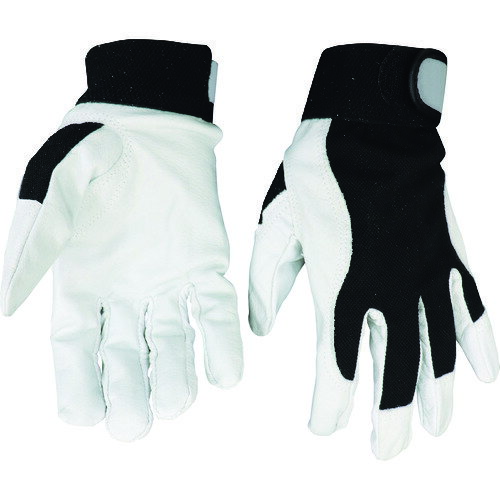 オレンジブック トラスコ中山　TRUSCOミエローブ マッスルレザー M 〔品番:NO.905M〕[ 注番:1149572]特長●袖口ベルト部に反射材を取付け、夕暮れから夜間作業時の視認性を高めました。●手の甲部には吸汗速乾素材を使用してい...