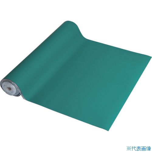 オレンジブック トラスコ中山　TRUSCOレオナ 1197-01 導電カラーマット 〔品番:14101〕[ 注番:1151301]特長●表面が静電気拡散層、裏面は導電層になっており、静電気によるトラブルを防ぐことができます。●耐久性・耐摩耗...