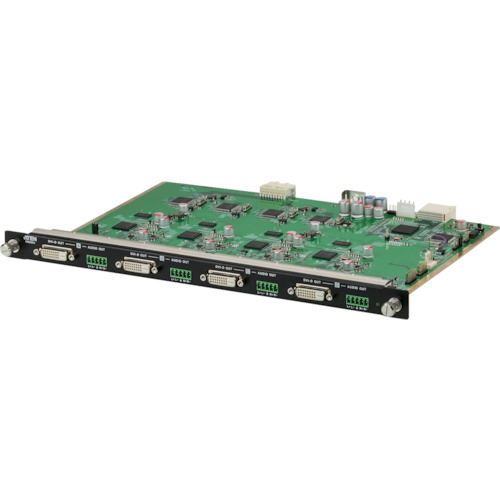 オレンジブック トラスコ中山　TRUSCOATEN DVI出力ボード VM1600用4ポート 〔品番:VM8604〕[ 注番:1152229]特長●解像度 - 最大1920×1200＠60Hzです。●HDCP1.4準拠です。●シームレス切替...