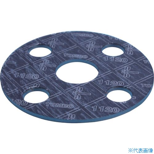 オレンジブック トラスコ中山　TRUSCOニチアス ジョイントシートガスケット TOMBO NO.1120 全面 呼び径(A):32 〔品番:112010K32A1.5TFF〕[ 注番:1152588]特長●膨張黒鉛を主成分とした比較的高温...