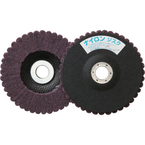 オレンジブック トラスコ中山　TRUSCOTRUSCO ナイロンディスク Φ150X15X22 (5個入) 240# 〔品番:GPN150〕[ 注番:1153218]特長●絡み合ったナイロン繊維に砥材をまぶし固めたナイロン研磨材を使用してい...