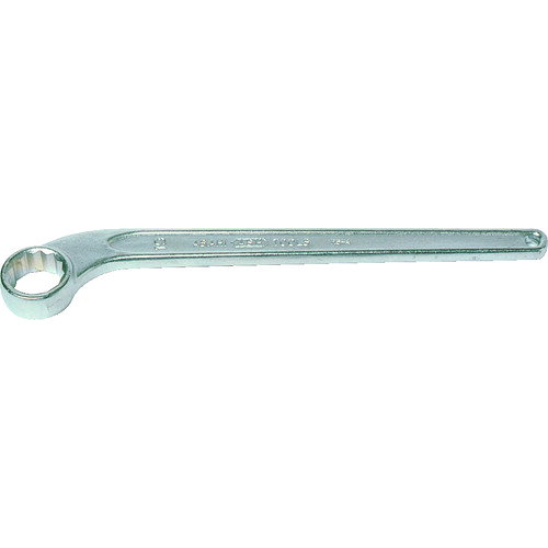 オレンジブック トラスコ中山　TRUSCOASH 片口めがねレンチ19mm 〔品番:RS0019〕[ 注番:1154737]特長●柄に対して口が水平に40°の角度がついているので、狭い場所の作業に最適です。●JIS表示認定工場製です。●JI...
