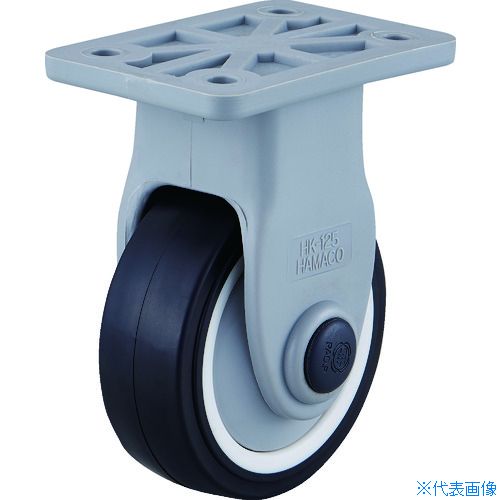 オレンジブック トラスコ中山　TRUSCOTRUSCO 樹脂カバー固定キャスターφ125 〔品番:WKP125〕[ 注番:1155324]特長●台車用交換キャスター仕様●適合機種：MKP樹脂台車300番●キャスター径(mm)：125●製造国...