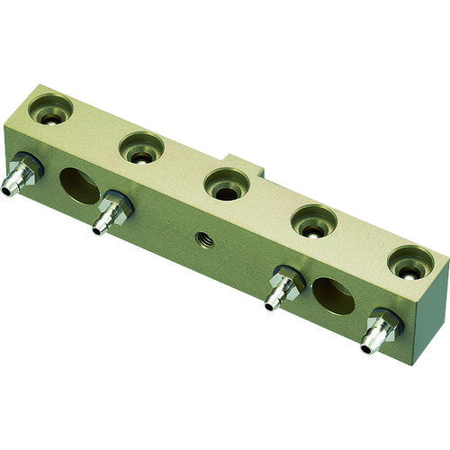 オレンジブック トラスコ中山　TRUSCOアインツ エアーオプション(OX用) 〔品番:OXLBA〕[ 注番:1156542]特長●ツールチェンジャーの増設エアーマニホールドです。仕様●タイプ：ロボット側●幅(mm)：110●奥行(mm)：...