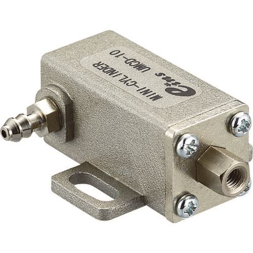 オレンジブック トラスコ中山　TRUSCOアインツ マイクロミニシリンダー 〔品番:UMCD10〕[ 注番:1156594]特長●小物成形品のチャックに最適です。●先端へ吸着パットを取り付ける場合は吸着金具(XL0010-105、CP-06...