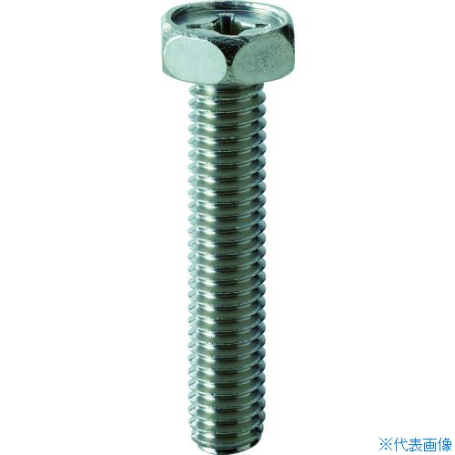 オレンジブック トラスコ中山　TRUSCOTRUSCO 十字穴付六角アプセットボルト ステンレス M6×10 14本入 〔品番:Y3030610〕[ 注番:1157739]特長●アプセットタイプの十字穴付六角ボルトです。●締付工具は、レンチ...
