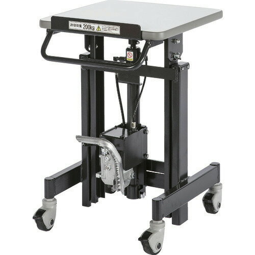 オレンジブック トラスコ中山　TRUSCOTRUSCO 昇降スタンド 油圧式チルト付 450X450XH680−1000 〔品番:SHSHN20045C〕[ 注番:1158230]特長●作業者や作業用途に合わせて680〜1000mmまで無段...