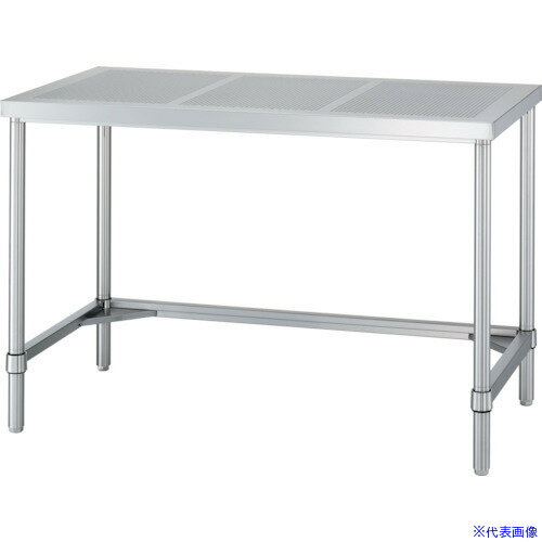オレンジブック トラスコ中山　TRUSCOシンコー ステンレス作業台(三方枠タイプ・パンチングパネル天板・SUS430) 1500×600×800 〔品番:PWT15060〕[ 注番:1161618]特長●天板にパンチングパネルを採用してい...