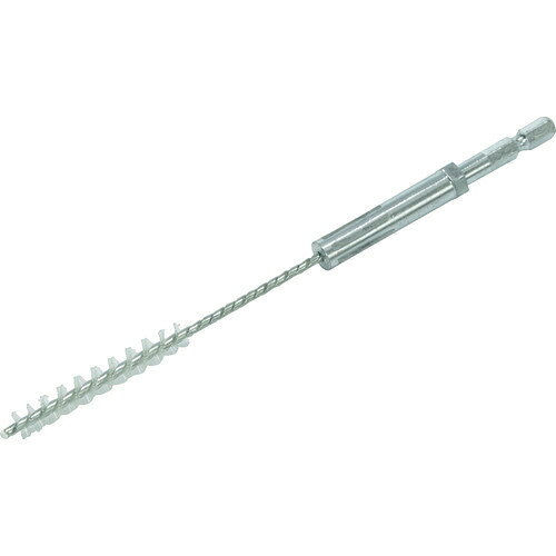 オレンジブック トラスコ中山　TRUSCOTRUSCO 六角軸スパイラルホールブラシ 66ナイロン 8.5mm 下穴径 〔品番:6HB8.5NY〕[ 注番:1162138]特長●強度の強い異形線ネジリにすることで、軸の強度が増し、正回転・逆...