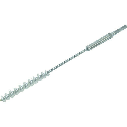 オレンジブック トラスコ中山　TRUSCOTRUSCO 六角軸スパイラルホールブラシ 66ナイロン 12.5mm 下穴径 〔品番:6HB12.5NY〕[ 注番:1162140]特長●強度の強い異形線ネジリにすることで、軸の強度が増し、正回転...