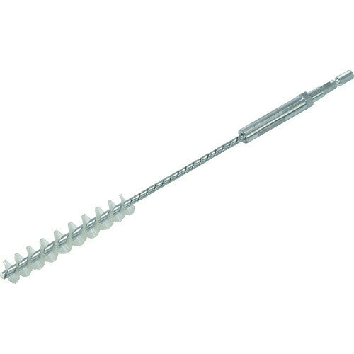 オレンジブック トラスコ中山　TRUSCOTRUSCO 六角軸スパイラルホールブラシ 66ナイロン 14.5mm 下穴径 〔品番:6HB14.5NY〕[ 注番:1162141]特長●強度の強い異形線ネジリにすることで、軸の強度が増し、正回転...