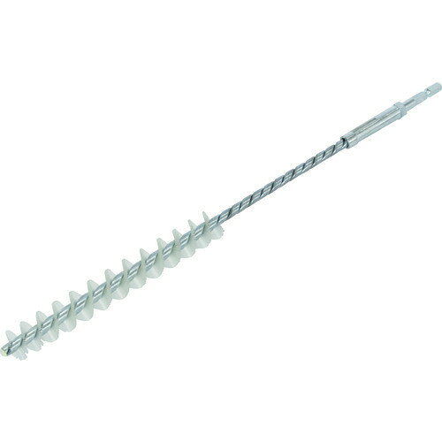 オレンジブック トラスコ中山　TRUSCOTRUSCO 六角軸スパイラルホールブラシ 66ナイロン 20mm 下穴径 〔品番:6HB20NY〕[ 注番:1162143]特長●強度の強い異形線ネジリにすることで、軸の強度が増し、正回転・逆回転...