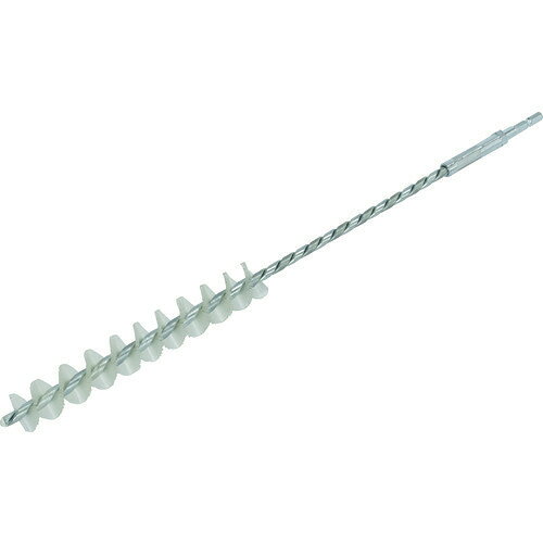 オレンジブック トラスコ中山　TRUSCOTRUSCO 六角軸スパイラルホールブラシ 66ナイロン 24mm 下穴径 〔品番:6HB24NY〕[ 注番:1162145]特長●強度の強い異形線ネジリにすることで、軸の強度が増し、正回転・逆回転...