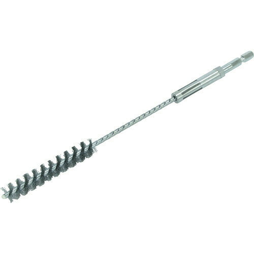 オレンジブック トラスコ中山　TRUSCOTRUSCO 六角軸スパイラルホールブラシ ワイヤー鋼線 14.5mm 下穴径 〔品番:6HB14.5WB〕[ 注番:1162162]特長●強度の強い異形線ネジリにすることで、軸の強度が増し、正回転...