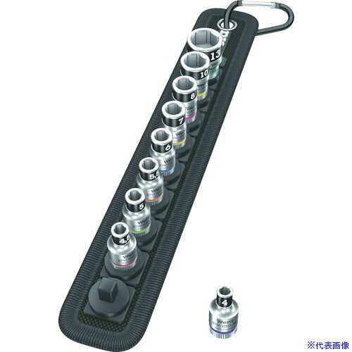 オレンジブック トラスコ中山　TRUSCOWera(ヴェラ) BELT 1 8790 HMA HF ベルトソケットセット 1/4 〔品番:003880〕[ 注番:1163242]特長●ベルトに固定されたソケットはツイストすることで取り外し、...