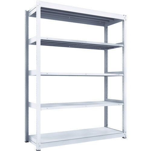 オレンジブック トラスコ中山　TRUSCOTRUSCO TUG型中量棚600kg 単体 1855X626XH2400 5段 〔品番:TUG60086L5〕[ 注番:1164391]特長●完全ボルトレス構造のため、工具なしで組み替え・段替えが...