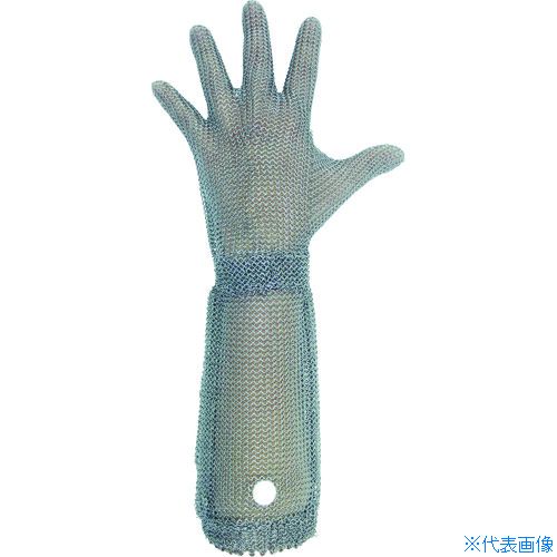 オレンジブック トラスコ中山　TRUSCOミドリ安全 ステンレス製 耐切創クサリ手袋 5本指 ロングタイプ WILCO−550 Sサイズ 1枚 〔品番:WILCO550S〕[ 注番:1165262]特長●袖口も保護できるロングタイプです。●...