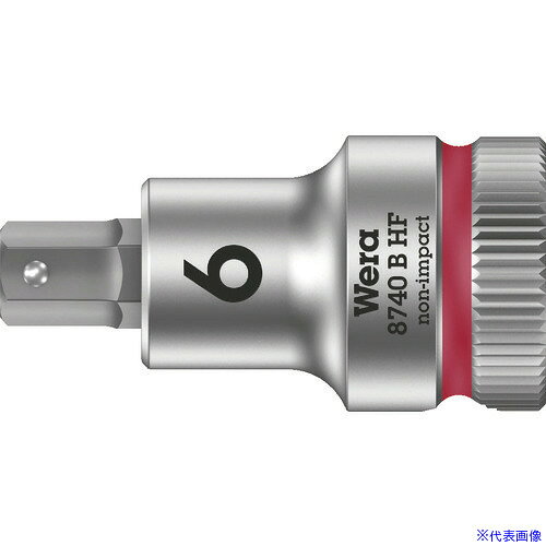 オレンジブック トラスコ中山　TRUSCOWera(ヴェラ) 8740 B HF 3/8 6.0mm 〔品番:003035〕[ 注番:1166394]特長●各サイズが色で分けられているため、サイズを簡単に選べます。●ホールディングファンクシ...