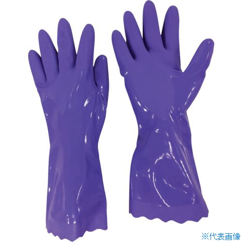 オレンジブック トラスコ中山　TRUSCOokamoto ビルパール厚手NP 袋入 バイオレット LL 〔品番:NO002VLL〕[ 注番:1170918]特長●洗濯、掃除、園芸など家庭用途を中心に幅広く使える裏毛付です。●防カビ衛生加工で...