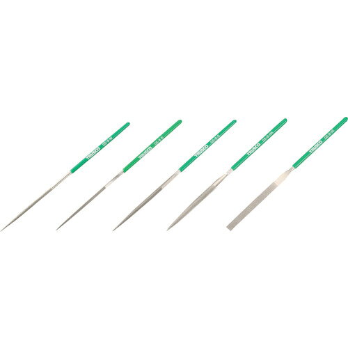 オレンジブック トラスコ中山　TRUSCOTRUSCO ダイヤモンドヤスリ 精密用#170 5本セット 全長180mm(8本組サイズ) 〔品番:GS8SET〕[ 注番:1176366]特長●超硬合金、焼き入れ鋼、セラミックス、ガラス、強化プ...