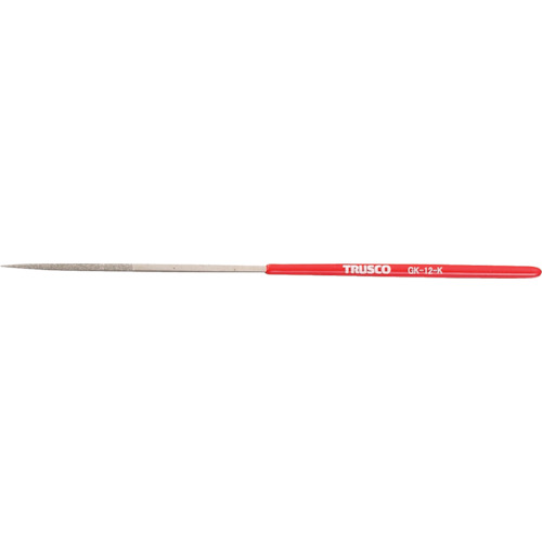 オレンジブック トラスコ中山　TRUSCOTRUSCO ダイヤモンドヤスリ 鉄工用#140 角 1本入 全長170mm(12本組サイズ) 〔品番:GK12K〕[ 注番:1176994]特長●超硬合金、焼き入れ鋼、セラミックス、ガラス、強化プ...