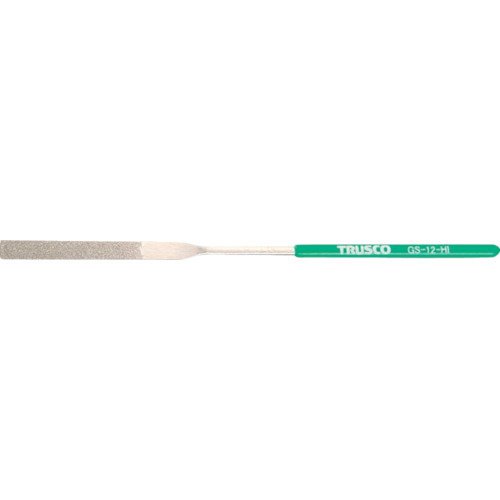 オレンジブック トラスコ中山　TRUSCOTRUSCO ダイヤモンドヤスリ 精密用#170 平 1本入 全長140mmX刃長40mm(12本組サイズ) 〔品番:GS12HI〕[ 注番:1178792]特長●超硬合金、焼き入れ鋼、セラミックス...