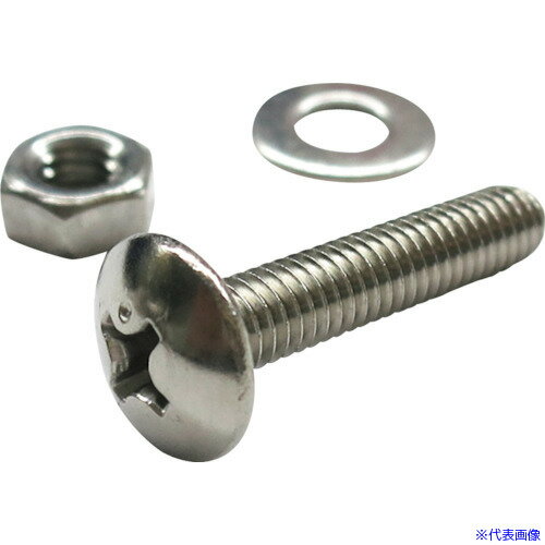 オレンジブック トラスコ中山　TRUSCODAIDOHANT HP ステンレス小ネジ トラス 6X40 2本入 〔品番:10184319〕[ 注番:1179290]特長●ステンレス(SUS　XM7)のトラス小ネジです。●必要な分だけ購入しや...