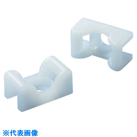 オレンジブック トラスコ中山　TRUSCOTYTON インシュロック タイマウント(KR) (100個入) 〔品番:KR9G5〕[ 注番:1180229]特長●安定した配線の固定に便利です。●タイマウントのKRタイプは、ビスでとめるだけで簡...