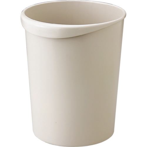 オレンジブック トラスコ中山　TRUSCOミヅシマ くず入れ丸12L グレー 〔品番:2011020〕[ 注番:1190916]特長●樹脂製の小型屑入れです用途●屑入れに。仕様●色：グレー●間口(mm)：264●奥行(mm)：252●高さ(...