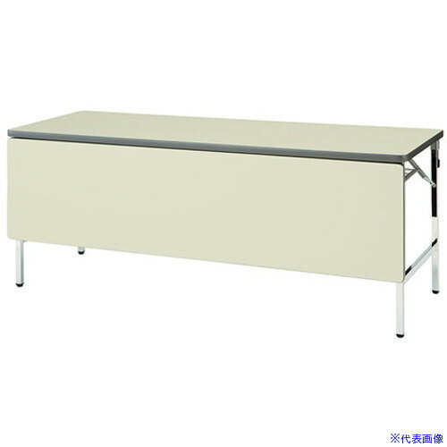 オレンジブック トラスコ中山　TRUSCONAIKI 折りたたみテーブル1800X600X700 〔品番:KMJ1860MPTWH〕[ 注番:1191852]特長仕様●間口(mm)：1800●奥行(mm)：600●高さ(mm)：700仕様2...