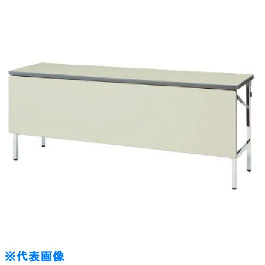 オレンジブック トラスコ中山　TRUSCONAIKI 折りたたみテーブル1800X450X700 〔品番:KMJ1845MPTWH〕[ 注番:1191906]特長仕様●間口(mm)：1800●奥行(mm)：450●高さ(mm)：700仕様2...