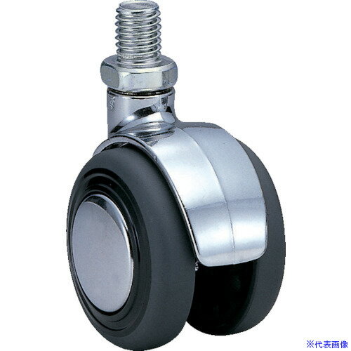 オレンジブック トラスコ中山　TRUSCO東海 本体亜鉛ダイカスト エラストマー車輪60径 〔品番:MY6EN12L14〕[ 注番:1193383]特長●亜鉛合金ダイカスト使ったデザインキャスターです。用途●什器やガラスショーケース用キャス...