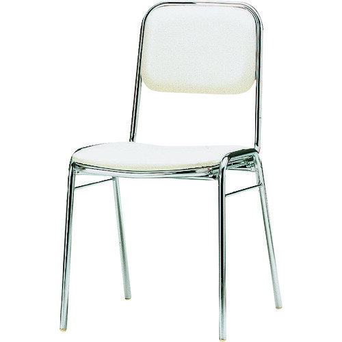 オレンジブック トラスコ中山　TRUSCOTOKIO 食堂用チェア 全幅×全高(mm):423×761 アイボリー アイボリー 〔品番:FSC300〕[ 注番:1201038]特長●レストランや食堂、社内の多目的室と、幅広く御利用いただけま...